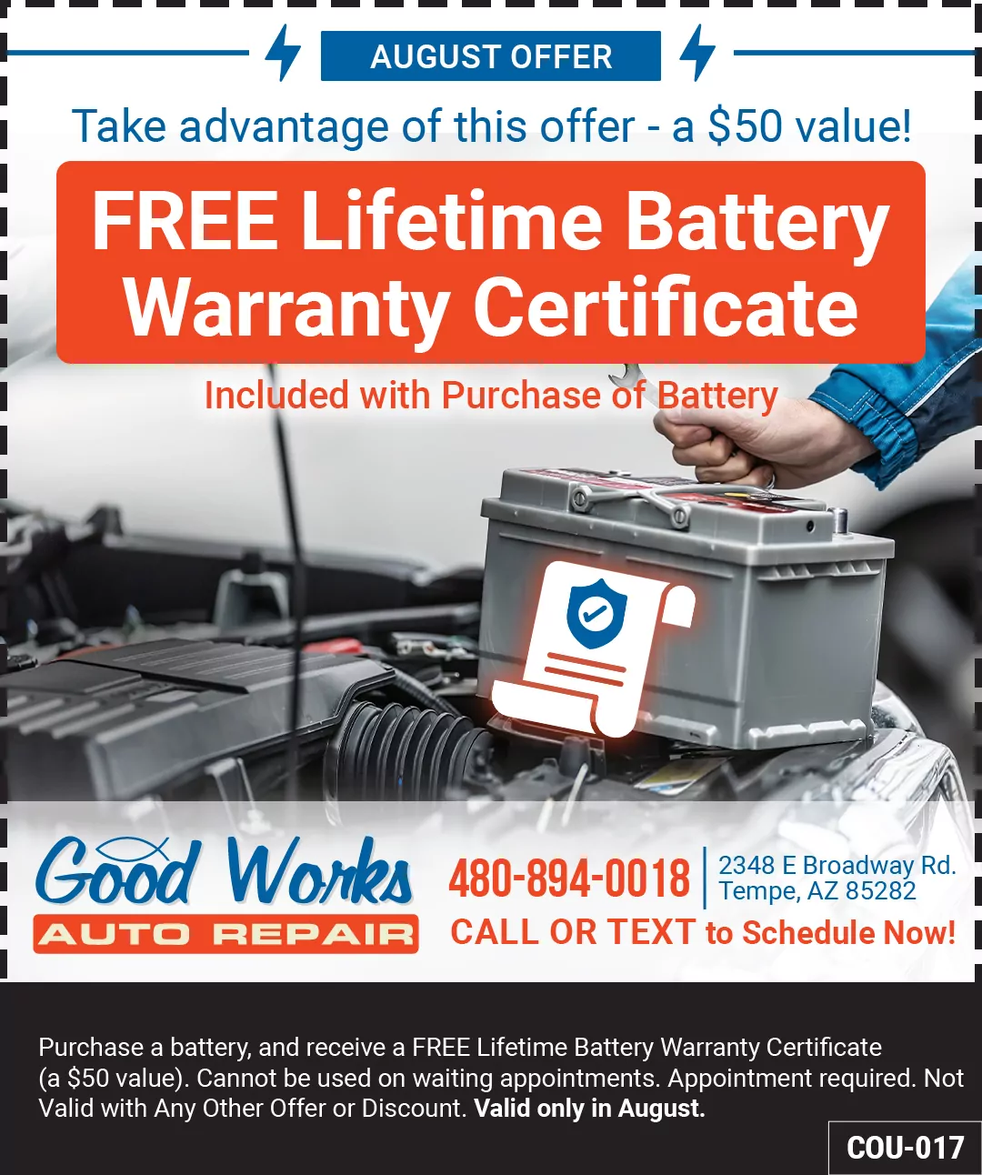 Honest and Affordable | Good Works Auto Repair in Tempe & Mesa